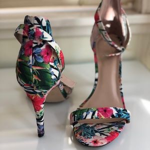 Mix No. 6 | Shoes | Tropical Floral Print Sandals | Poshmark